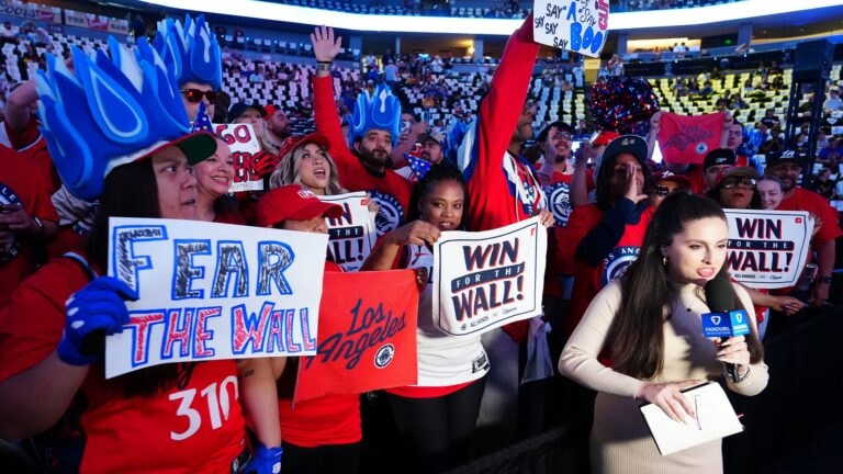 Clippers fans flown out to Denver by owner Steve Ballmer for Game 7 ...