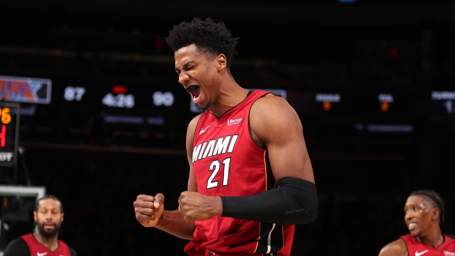 Miami Heat single season rebounds per game leaders