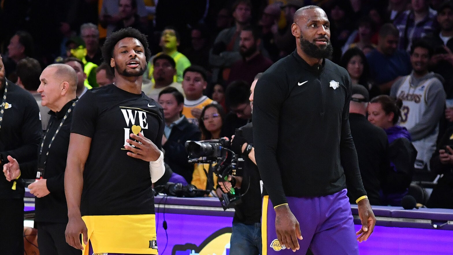 Bronny James: 'I don't pay attention' to rumors around LeBron | NBA.com