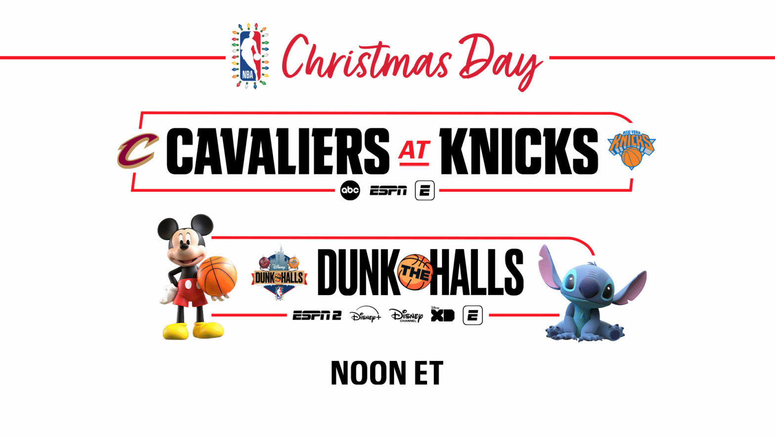 Disney, ESPN and the NBA present: Dunk the Halls, the live animated ...