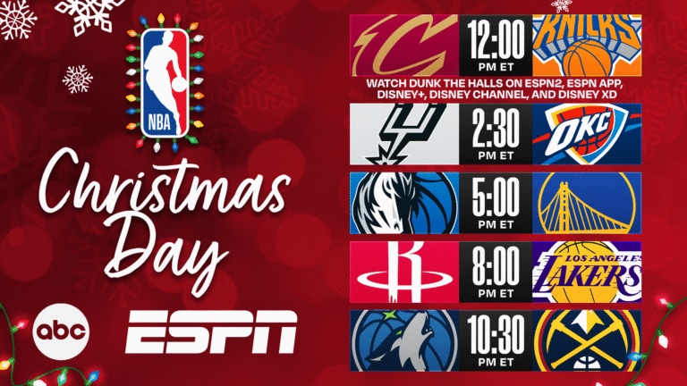 Christmas Day 2025: News, notes and quick facts | NBA.com