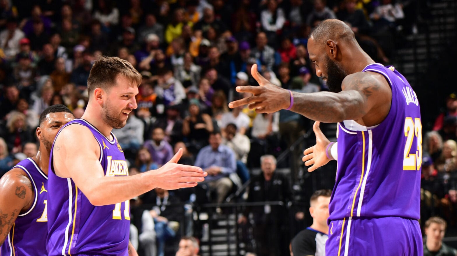 LeBron James cites ‘Luka magic’ as Dončić has 45-point triple-double ...