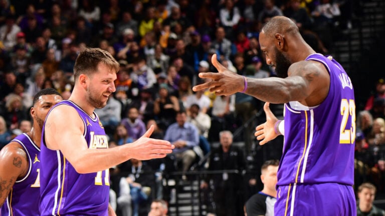 LeBron James cites ‘Luka magic’ as Dončić has 45-point triple-double ...