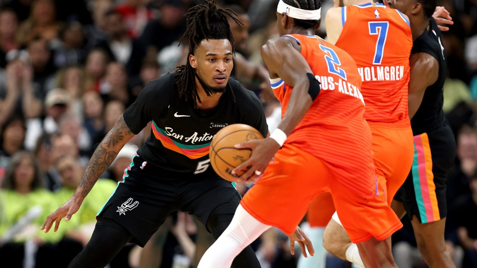 Shai Gilgeous-Alexander's Thunder defeat Victor Wembanyama's Spurs on a ...
