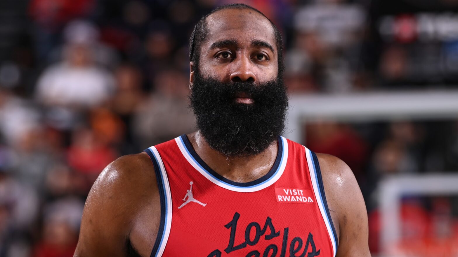 James Harden sat out Monday due to a stiff shoulder
