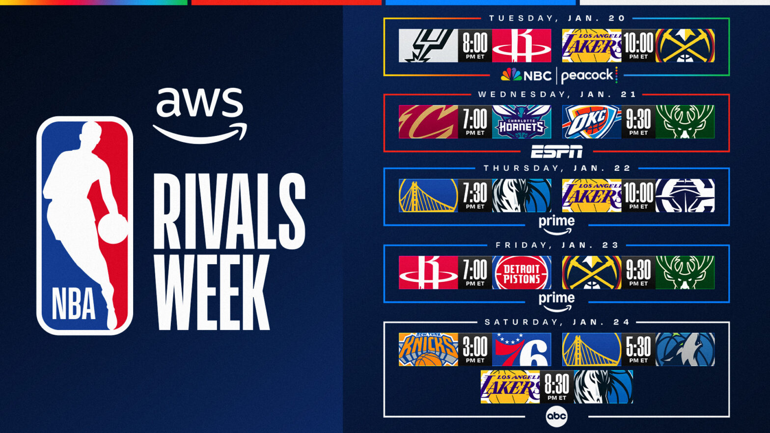 2026 AWS NBA Rivals Week: Everything you need to know | NBA.com