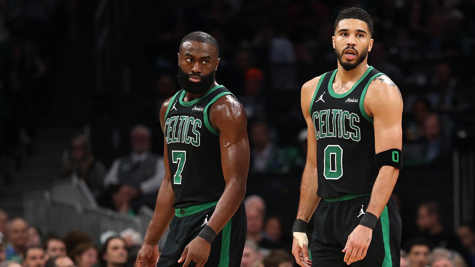 The Athletic: Jaylen Brown's advice to Jayson Tatum on return to ...