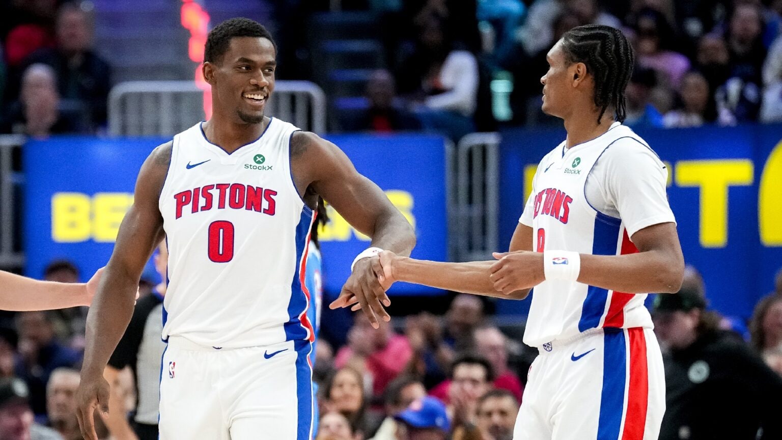 The Athletic: Ausar Thompson is the Pistons' floor-raising, defensive ...