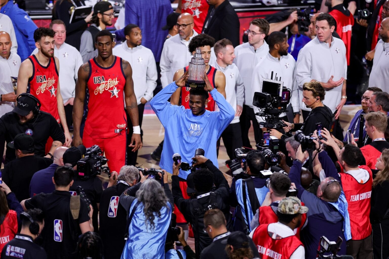 The NBA All-Star Game earned largest audience since 2011