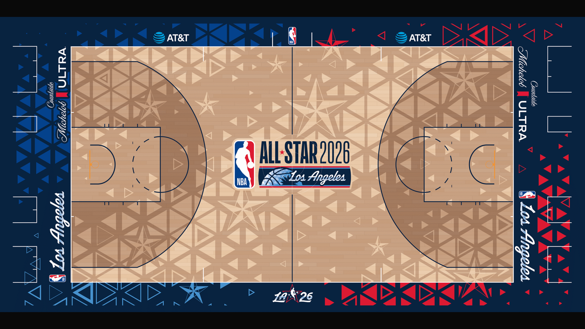All-Star Game jerseys, court revealed