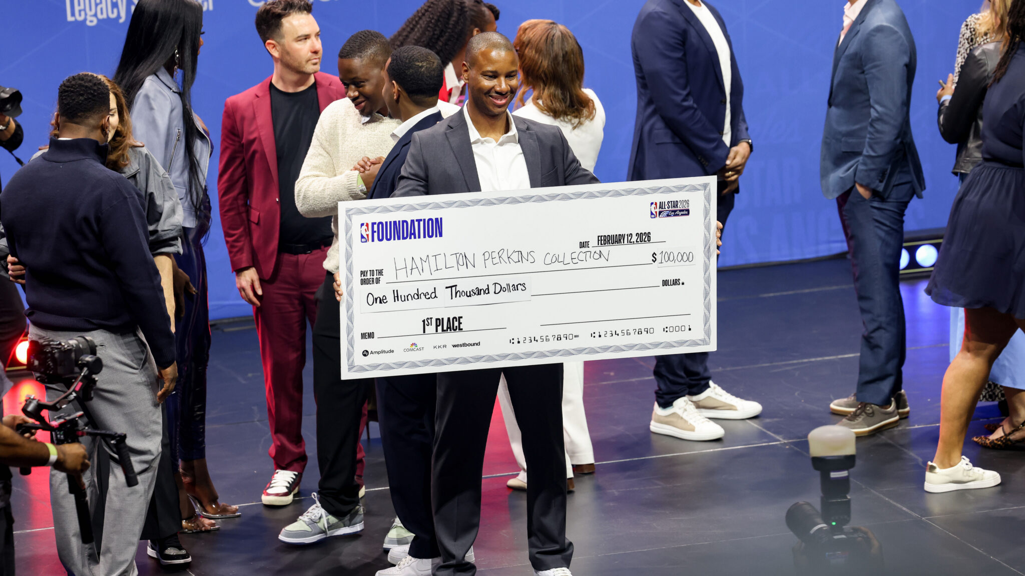 NBA Foundation's annual All-Star Pitch Competition Finals takes place ...