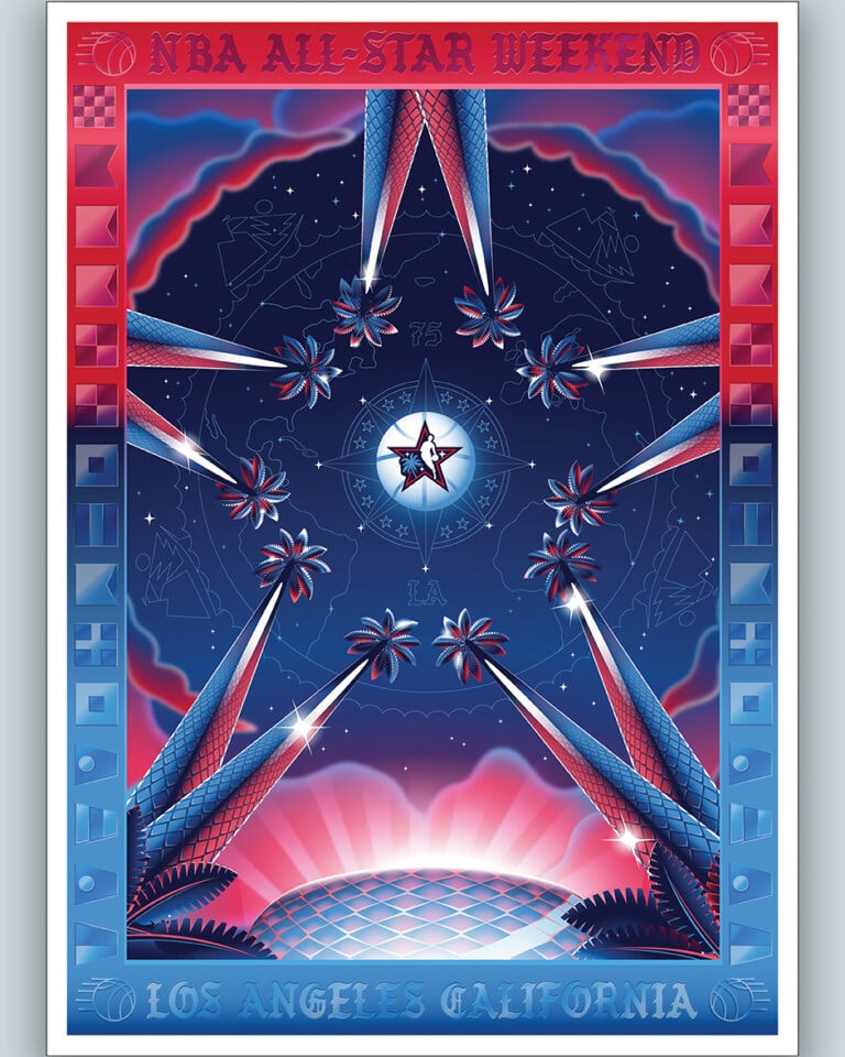 2026 NBA All-Star Art Garden artist profile: Tim Cook | NBA.com