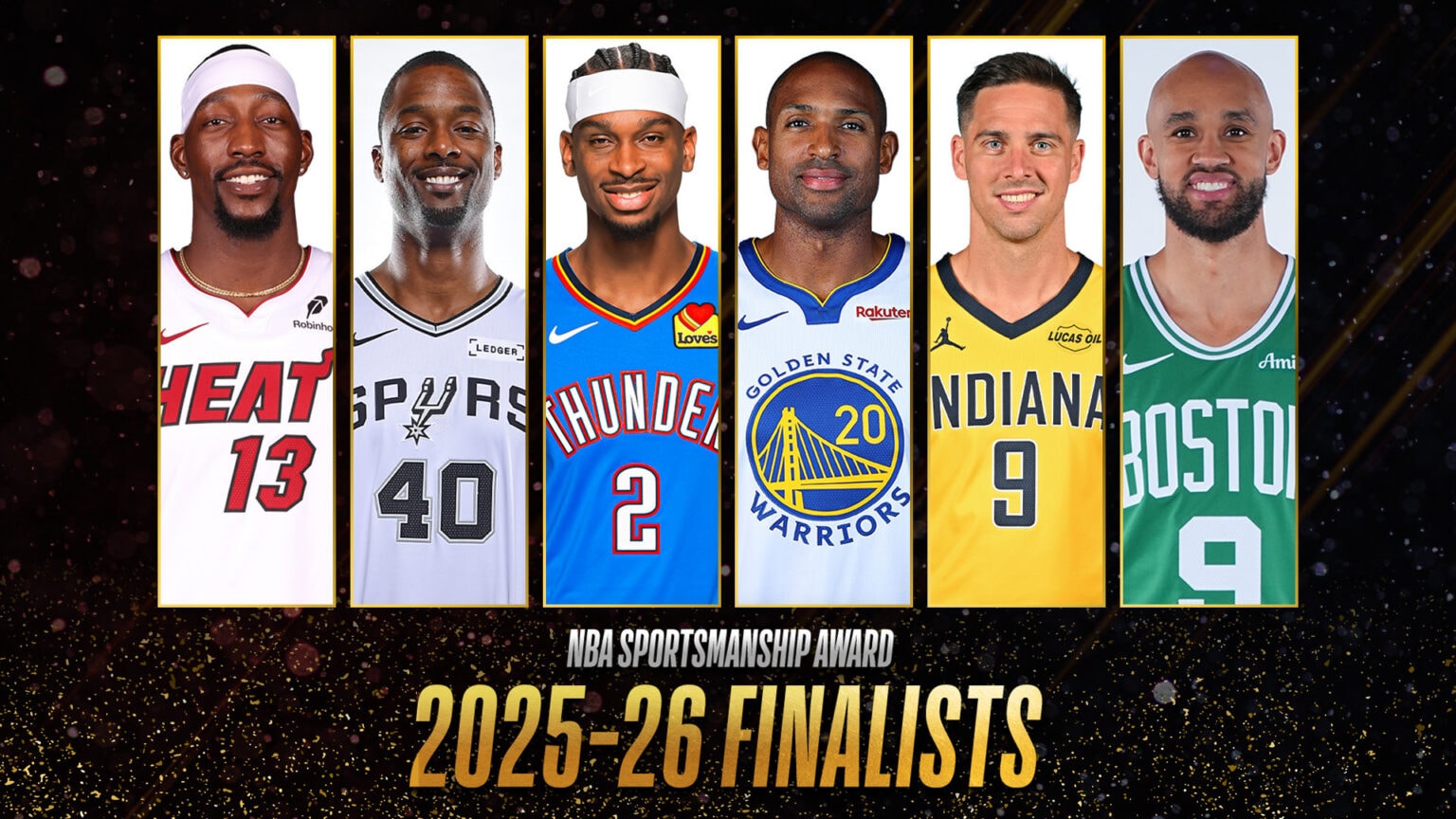 Finalists announced for 2025-26 NBA Sportsmanship Award | NBA.com