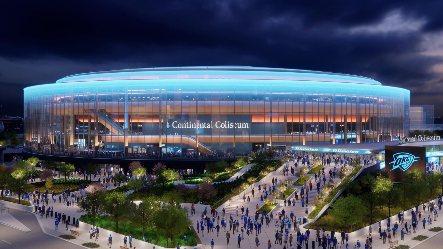 Thunder announce naming rights deal for new arena | NBA.com