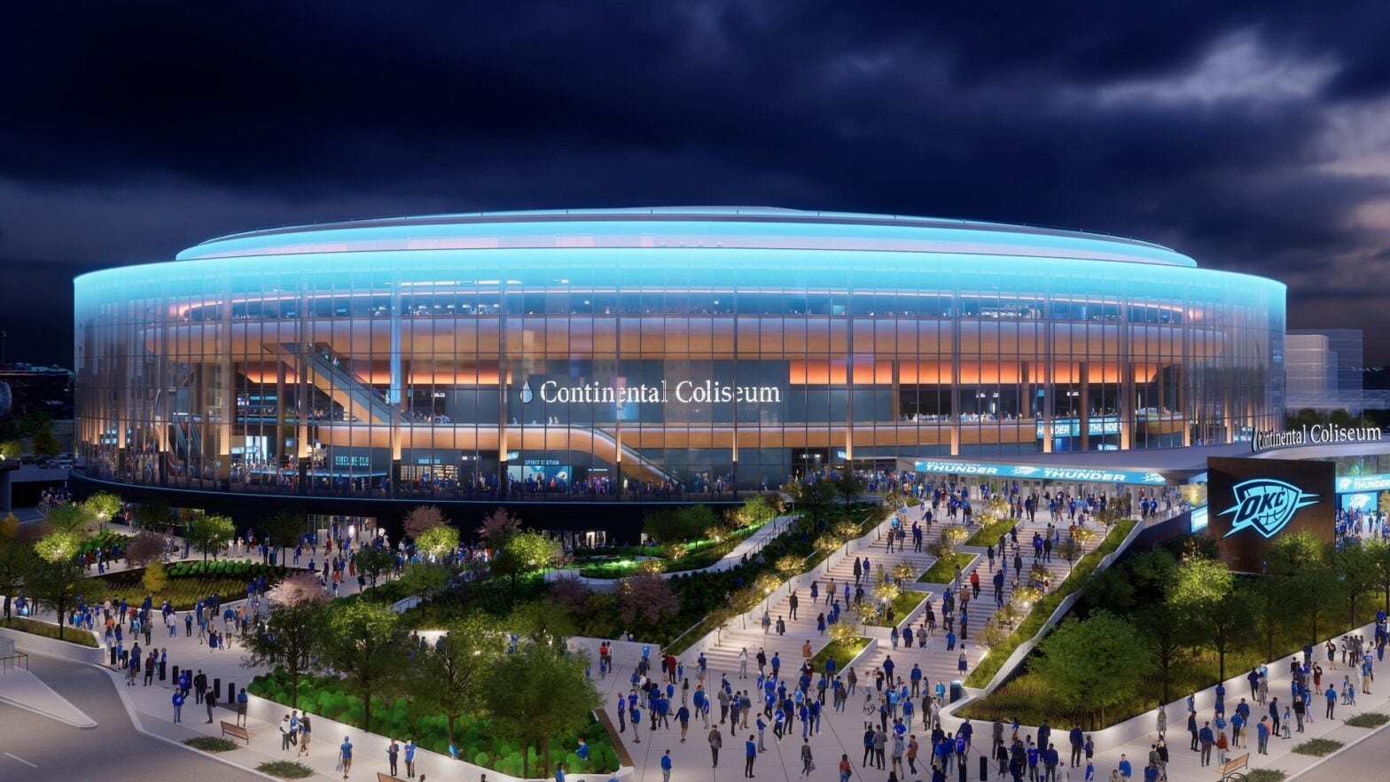 Thunder announce naming rights deal for new arena | NBA.com