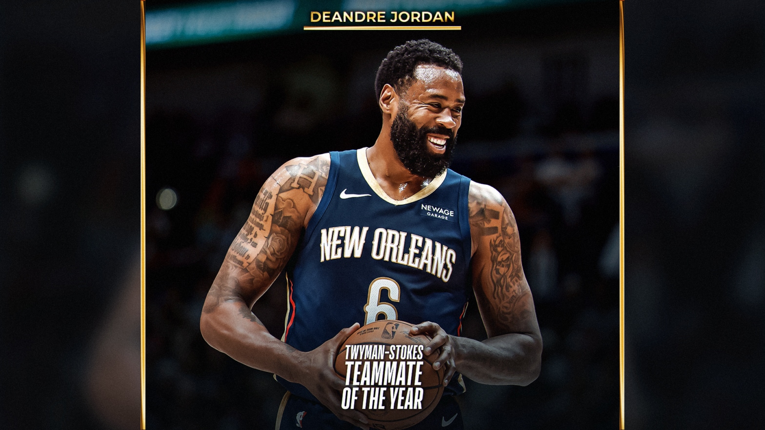 Pelicans' DeAndre Jordan named Twyman-Stokes Teammate of the Year | NBA.com