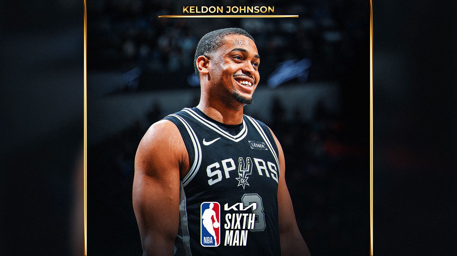 Spurs' Keldon Johnson named 2025-26 Kia NBA Sixth Man of the Year | NBA.com