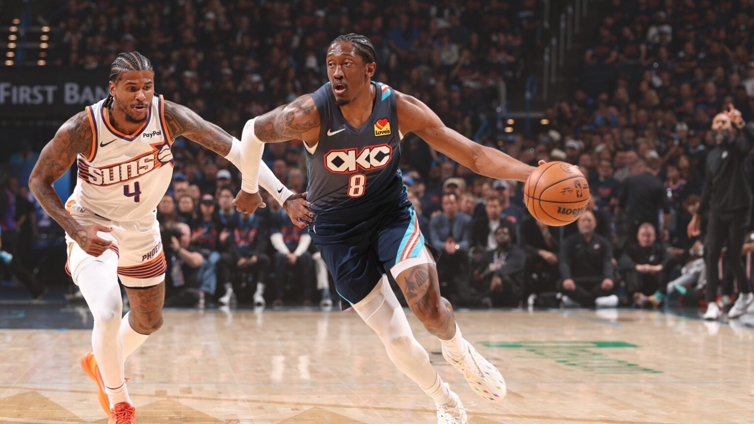 Thunder's Jalen Williams leaves Game 2 early with injury | NBA.com