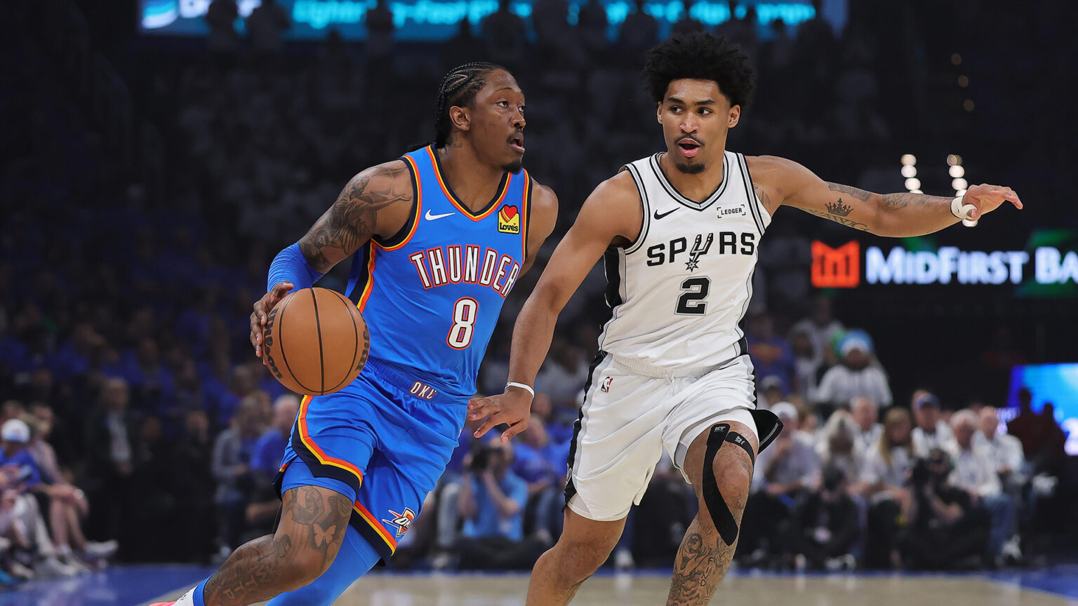 Thunder guards Jalen Williams, Ajay Mitchell out for Game 7 of West ...