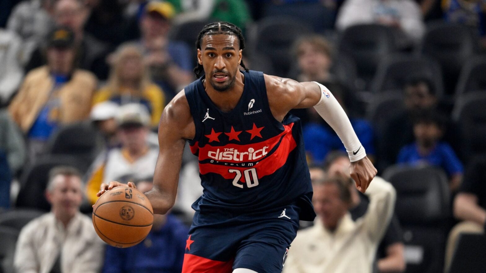 Wizards' Alex Sarr broke right foot in offseason workout but is ...