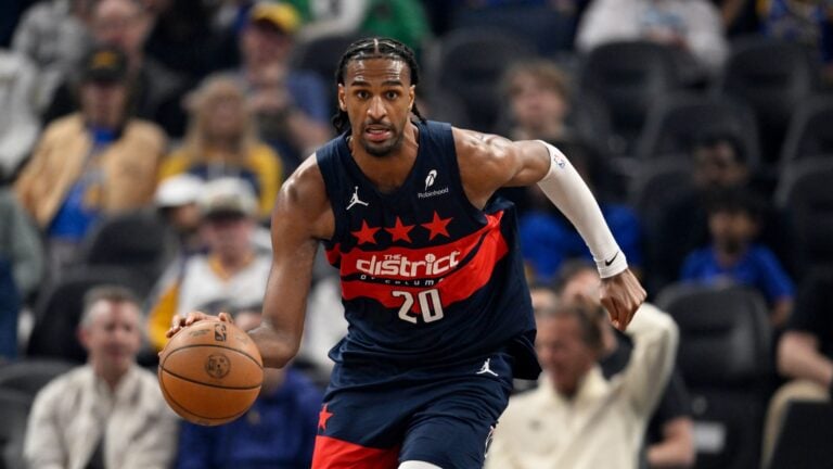 Wizards' Alex Sarr broke right foot in offseason workout but is ...