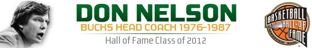 Don Nelson - NBA Hall of Fame | Milwaukee Bucks