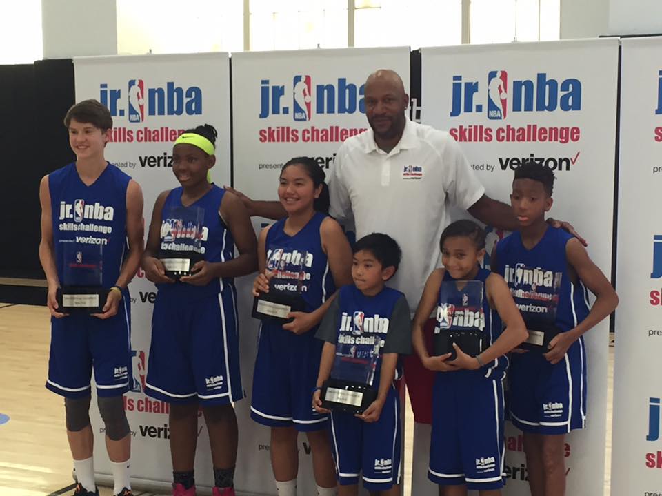 Junior Lakers Center Court – Shinju Escobar | NBA.com