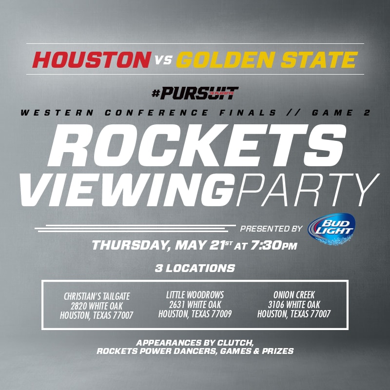 Rockets Viewing Party - May 21, 2015 | NBA.com