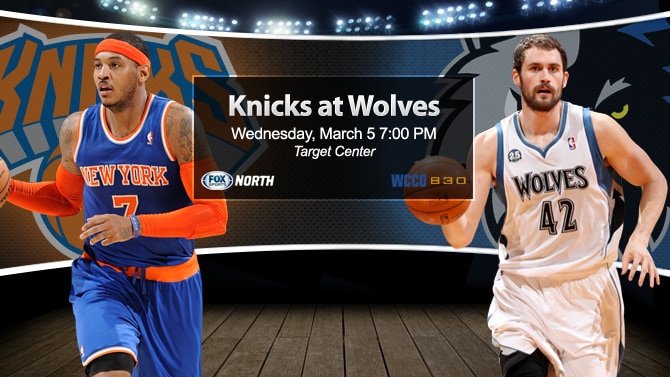 Scouting Report: Wolves (30-29) vs. Knicks (21-40) | March 5, 2014 ...