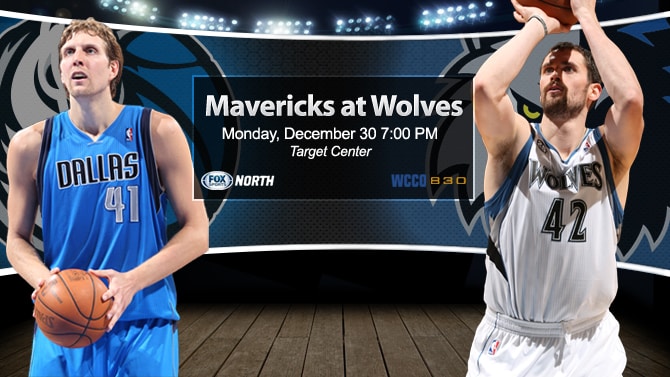 Scouting Report: Wolves (15-15) vs. Mavericks(17-13) | Dec. 30, 2013 ...