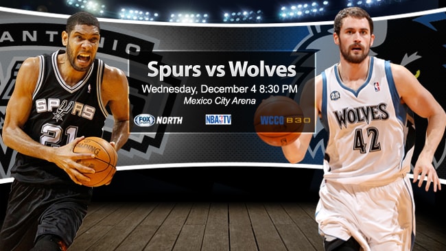 Scouting Report: Wolves (9-10) vs. Spurs (15-3) | Dec. 4, 2013 ...