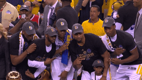Celebrating an NBA Championship in GIF Form | Golden State Warriors