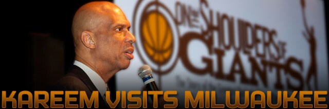 Kareem Visits Milwaukee | NBA.com