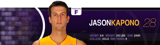 Players Jason Kapono 11' | Los Angeles Lakers