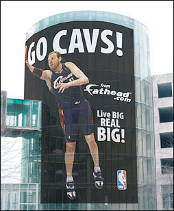 Fathead® Announces Release of an Ilgauskas Fathead® Wall Graphic | NBA.com