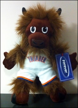 Rumble Plush Doll on Sale Thursday | Oklahoma City Thunder