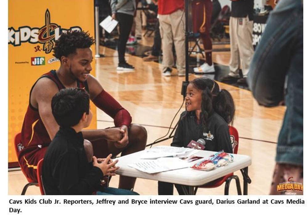 Cavs Announce 2019-20 Cavs Kids Club Jr. Reporters | NBA.com