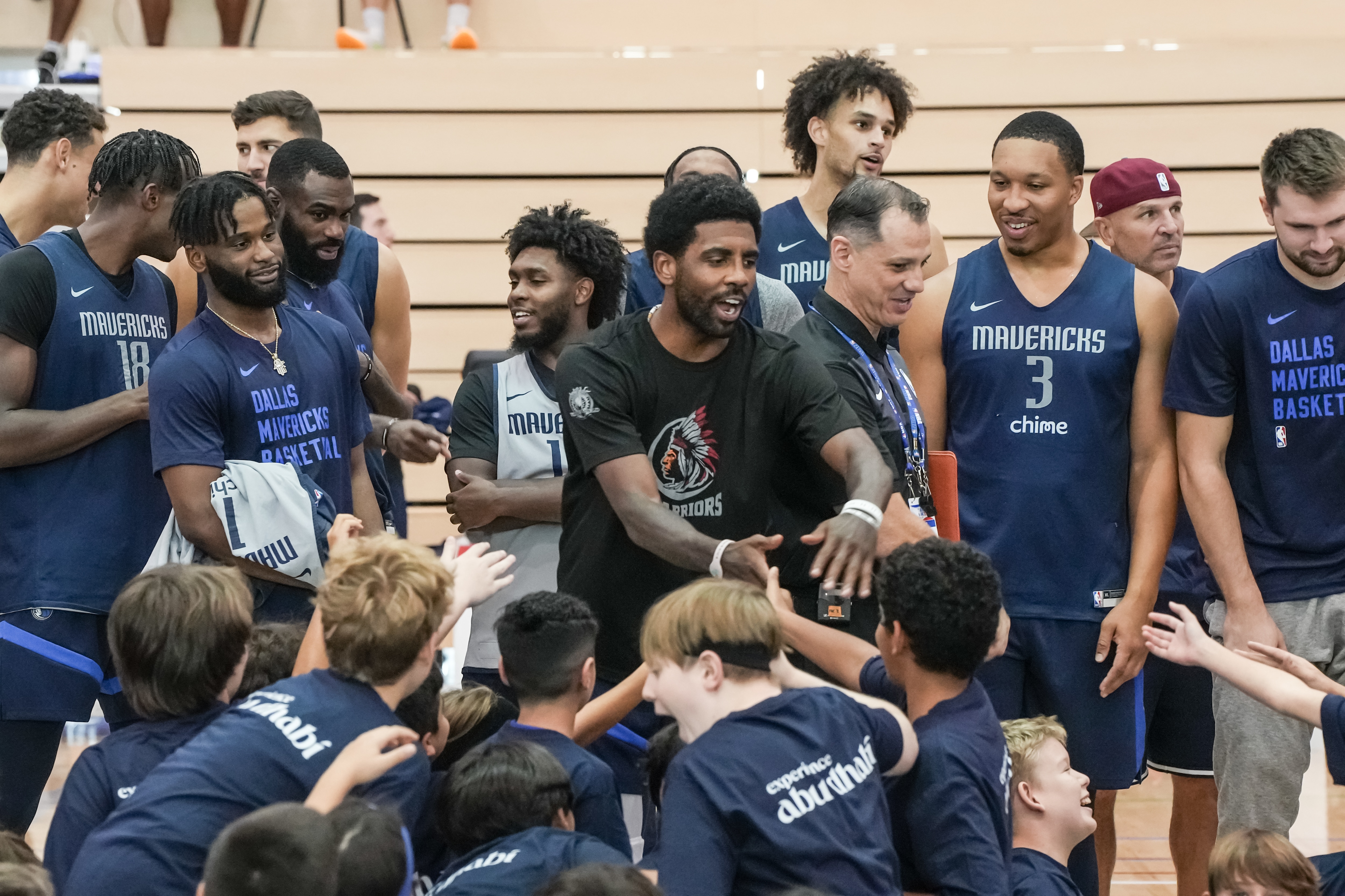 Mavericks win over kids in Junior NBA Clinic in Abu Dhabi | Dallas ...