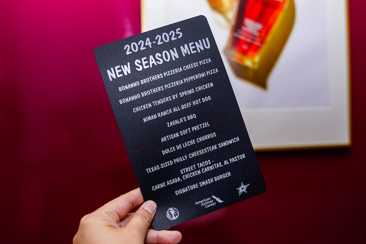 Foodies rejoice: Mavericks unveil new AAC gastro-upgrades | Dallas ...