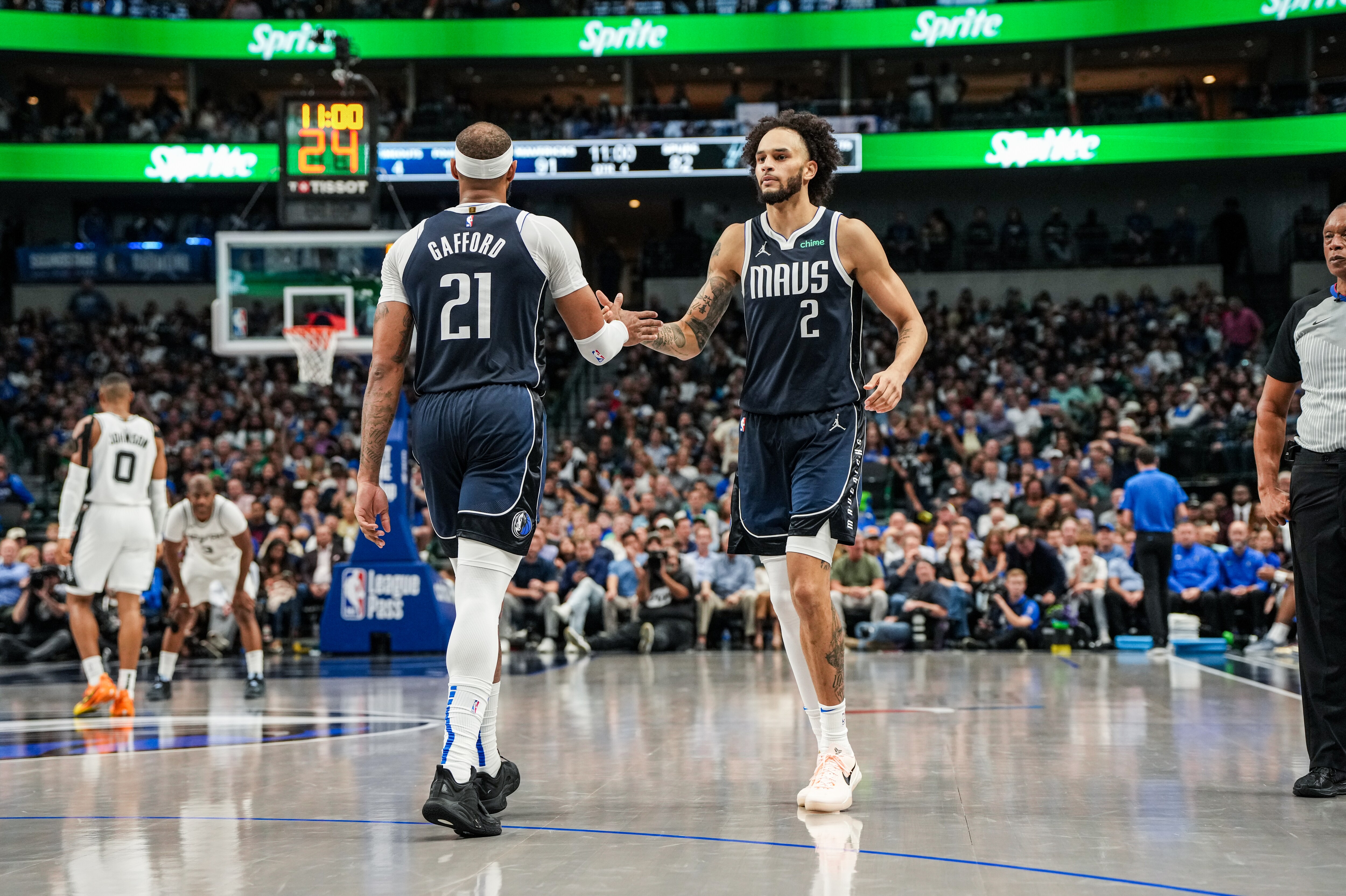 Lively, Gafford still going strong as tag-team event | Dallas Mavericks