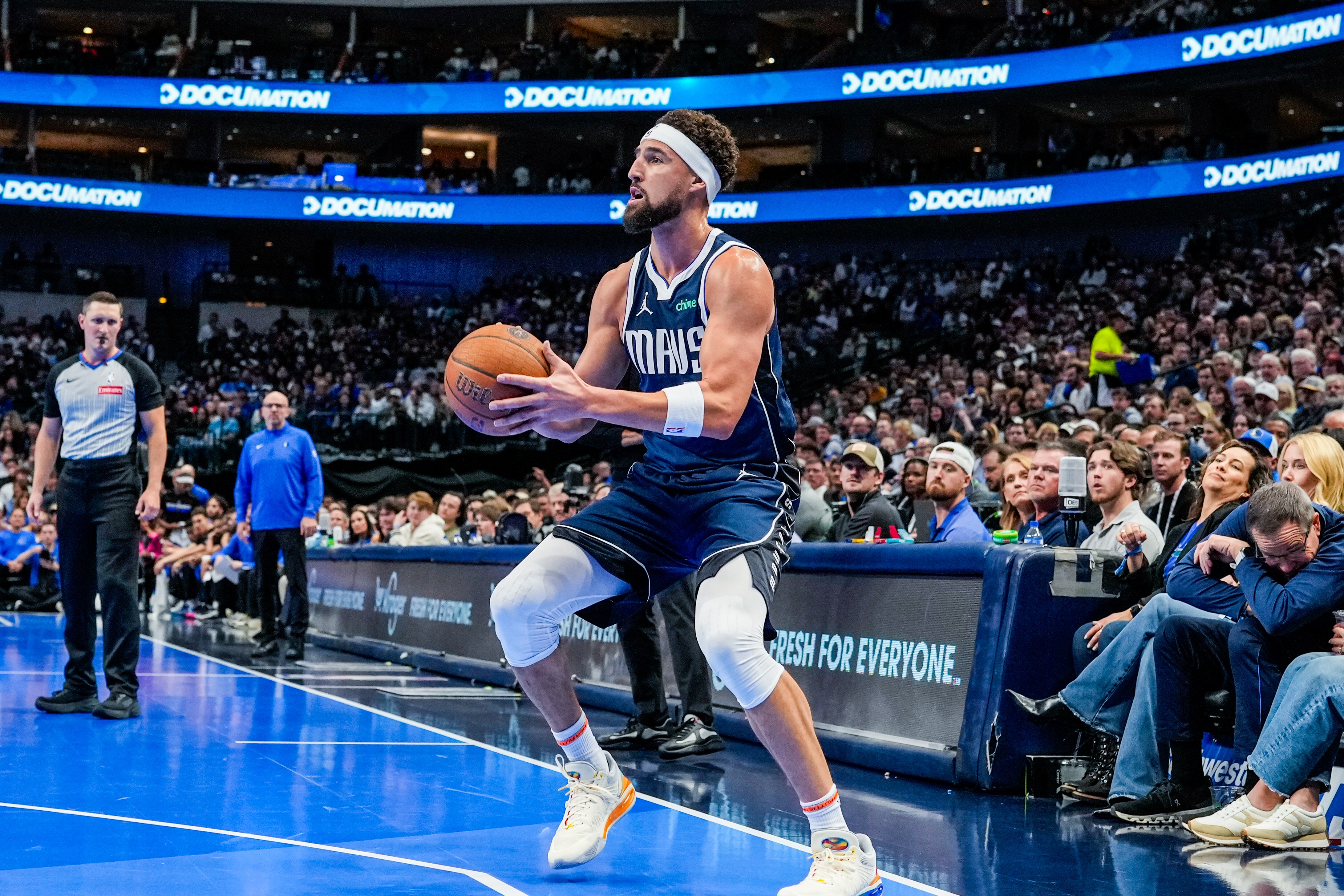 Big nights approaching? Thompson can ‘feel it’ | Dallas Mavericks