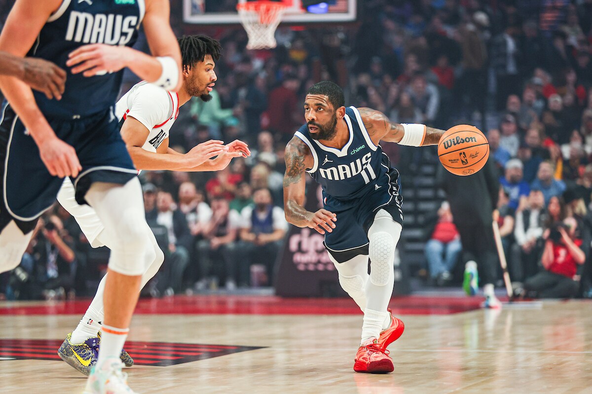 Kyrie’s gem not enough as Blazers nick Mavericks | Dallas Mavericks