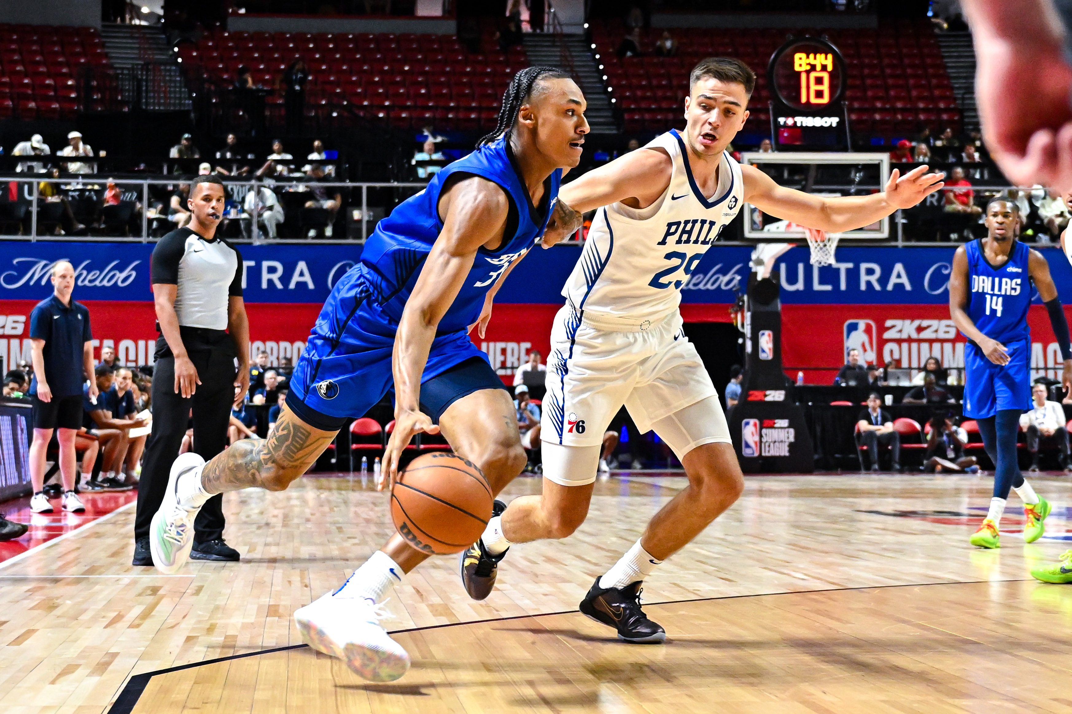 Maxwell Lewis tallies game-high 23 points in 90-82 loss to Sixers ...
