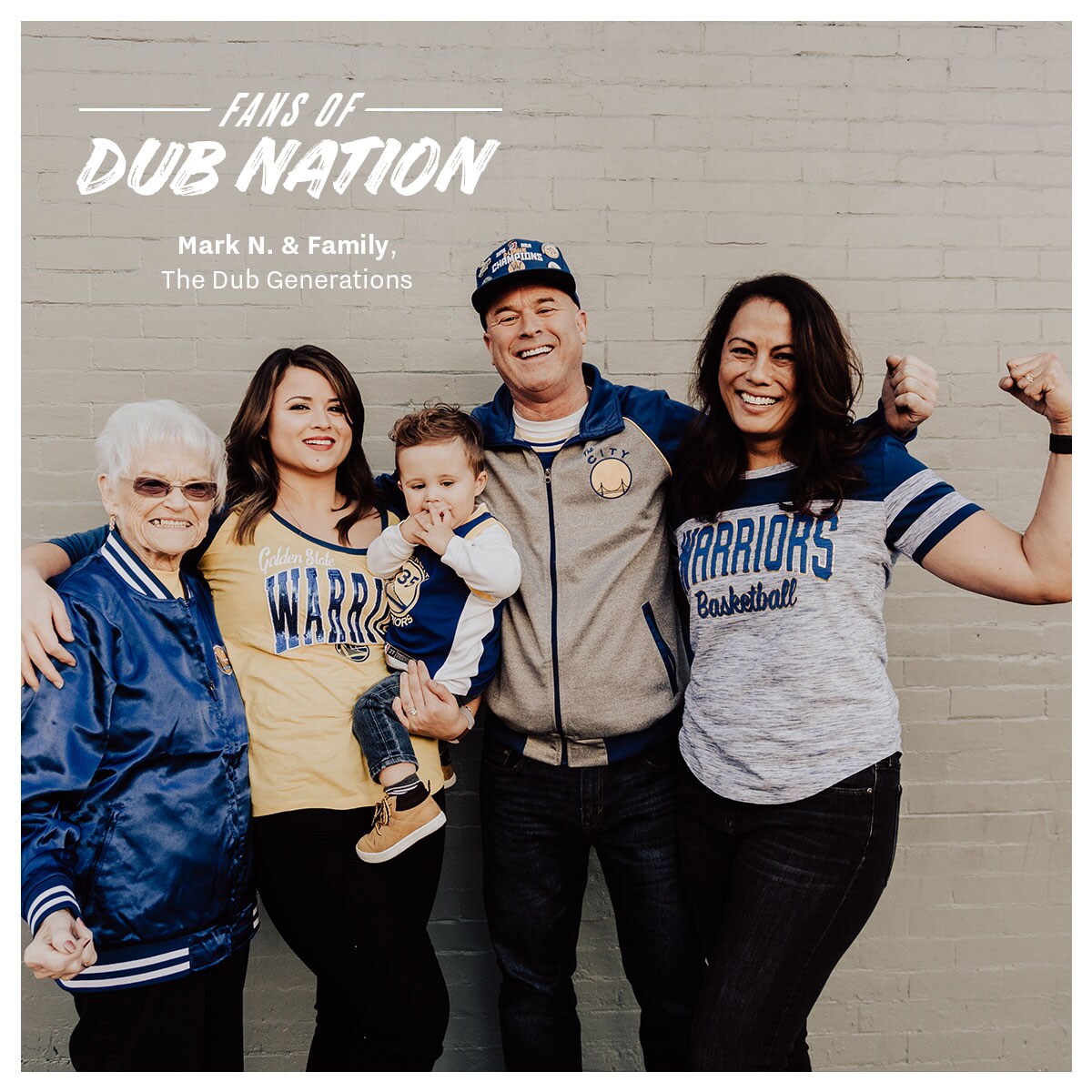 Fans of Dub Nation: Mark Neveau + Family | NBA.com