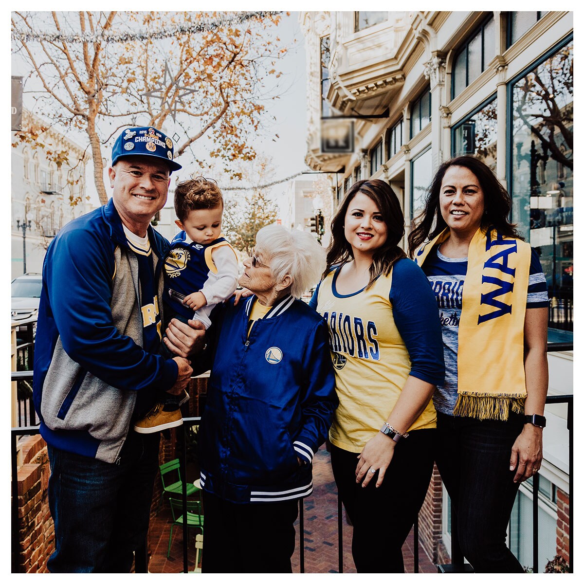 Fans of Dub Nation: Mark Neveau + Family | NBA.com
