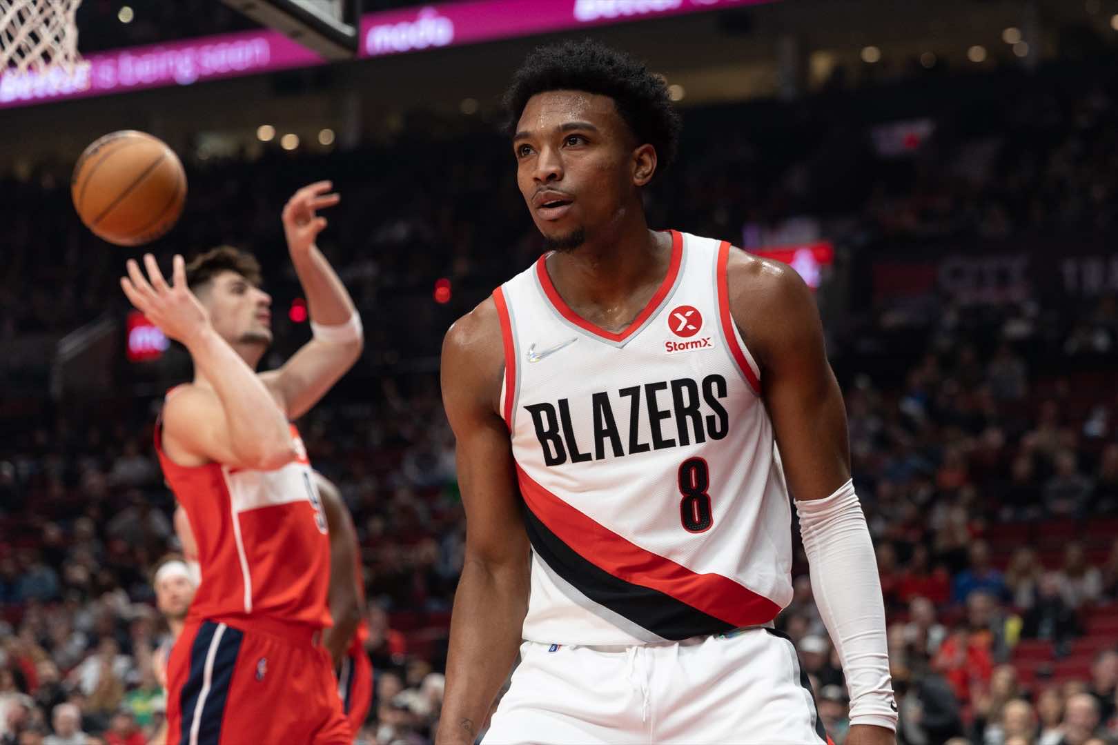 PHOTOS » Trail Blazers 127 VS. Wizards 118 on March 12, 2022 Photo ...