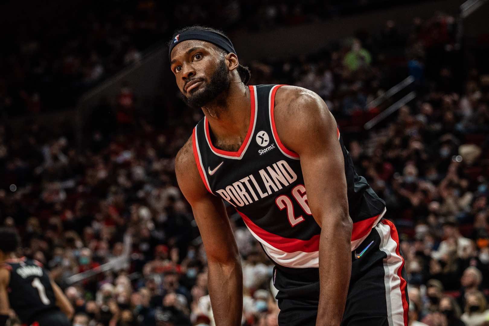 PHOTOS » Trail Blazers 112 VS. Knicks 103 on February 12, 2022 Photo ...