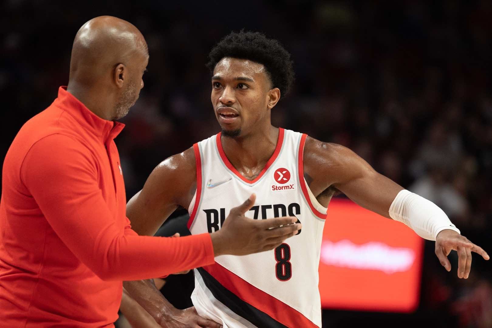 PHOTOS » Trail Blazers 127 VS. Wizards 118 on March 12, 2022 Photo ...