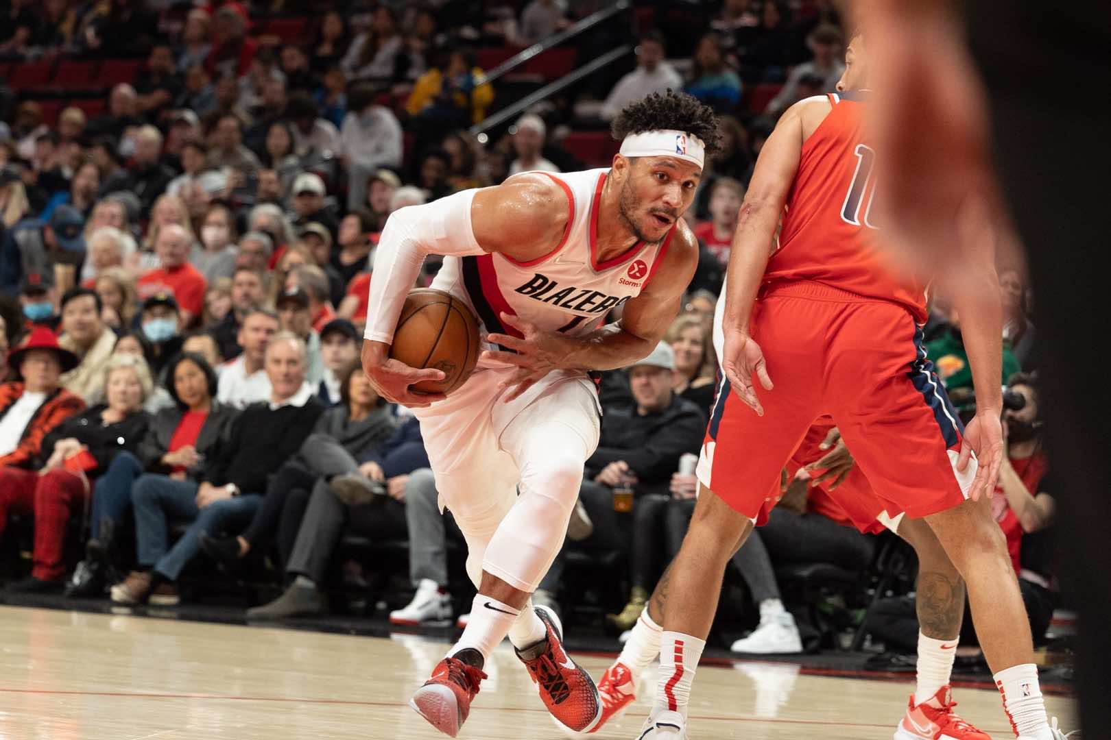 PHOTOS » Trail Blazers 127 VS. Wizards 118 on March 12, 2022 Photo ...