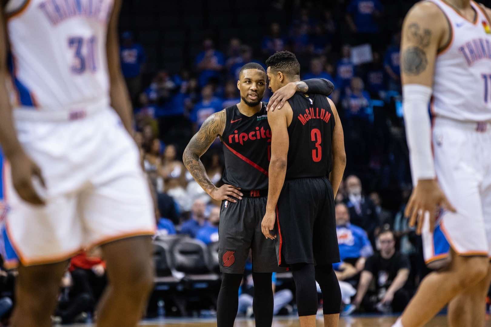 PHOTOS » Best first round photos against Thunder Photo Gallery | NBA.com